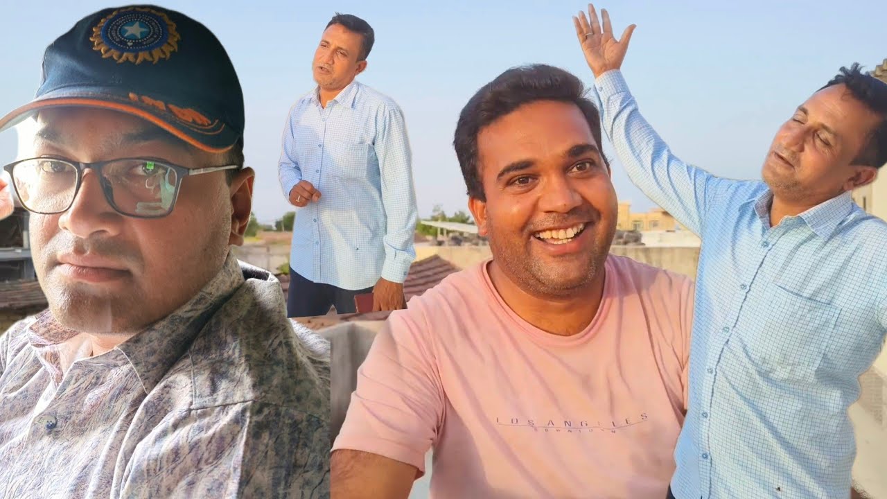 gulab kaka Rajubhai and Ramesh ni dhama chakkadi fully Masti 🤣🤣😂 - YouTube