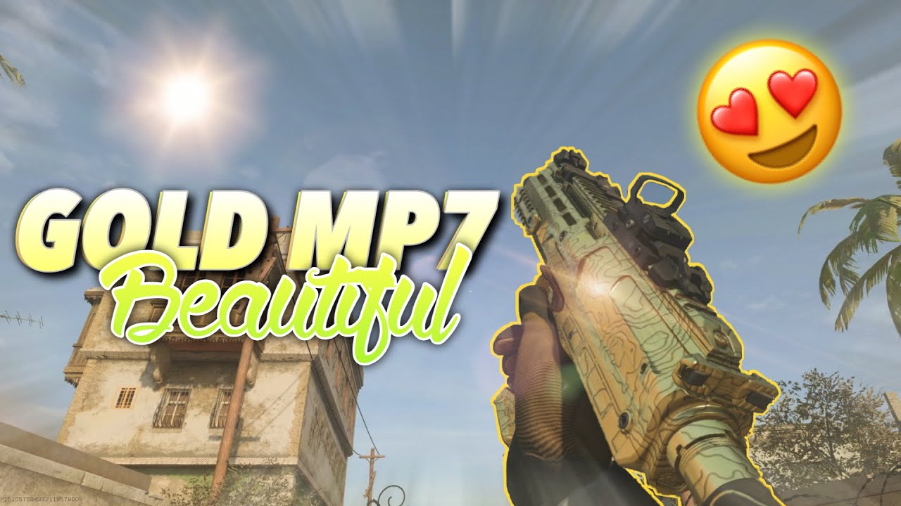 GOLD MP7 FINALLY!! - Call Of Duty Modern Warfare - YouTube