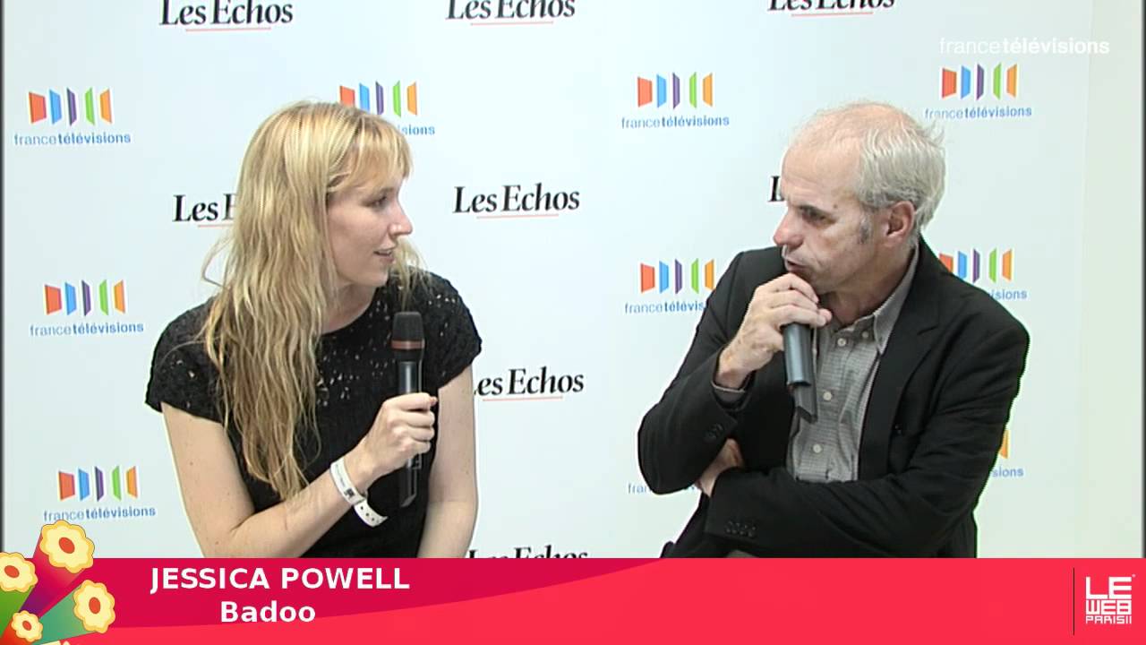 LeWeb 11 : 3 questions à Jessica Powell, Badoo - YouTube