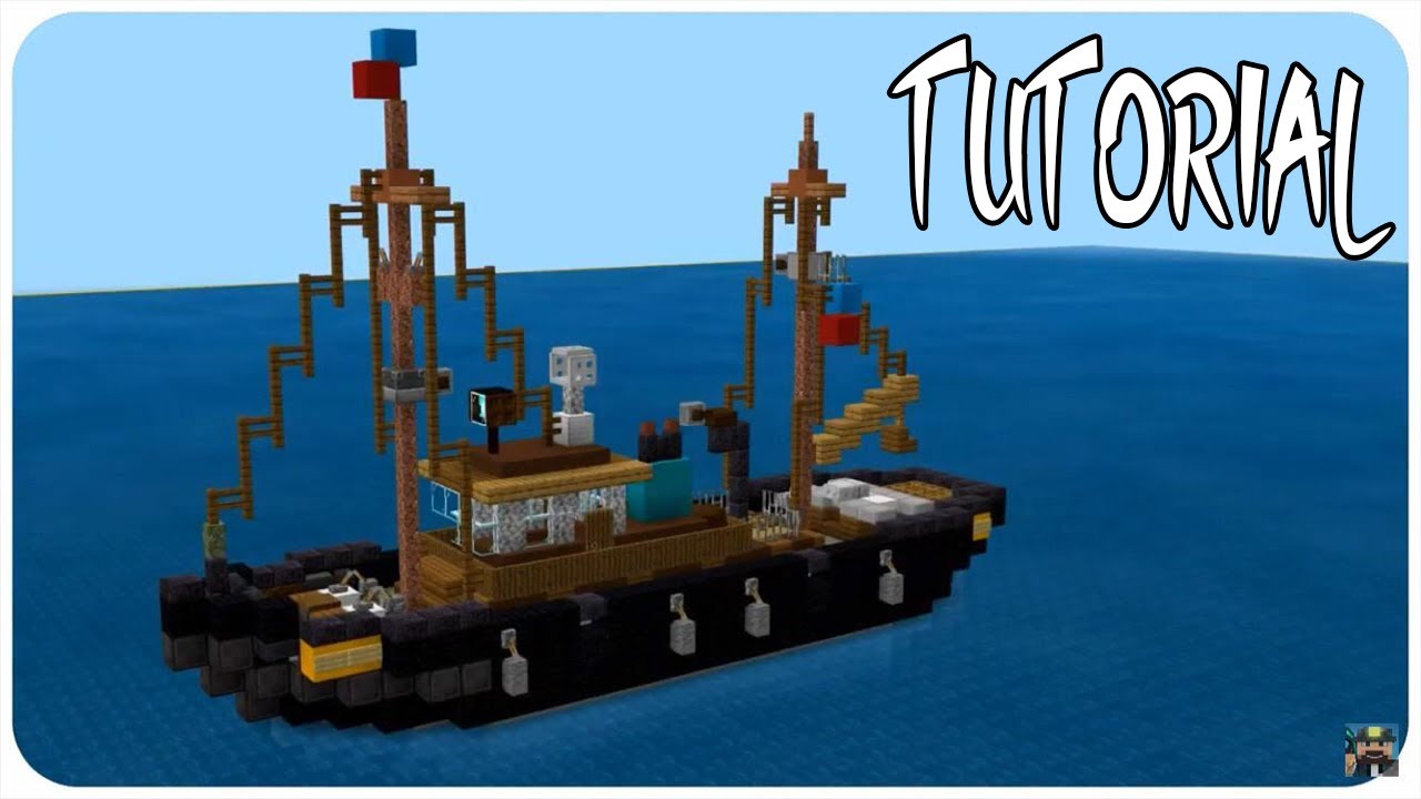 Minecraft: How To Build a Tugboat in Minecraft (Gebruikt) | Minecraft ...