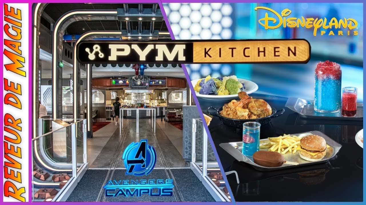 Restaurant Pym kitchen à Disney Studio - YouTube