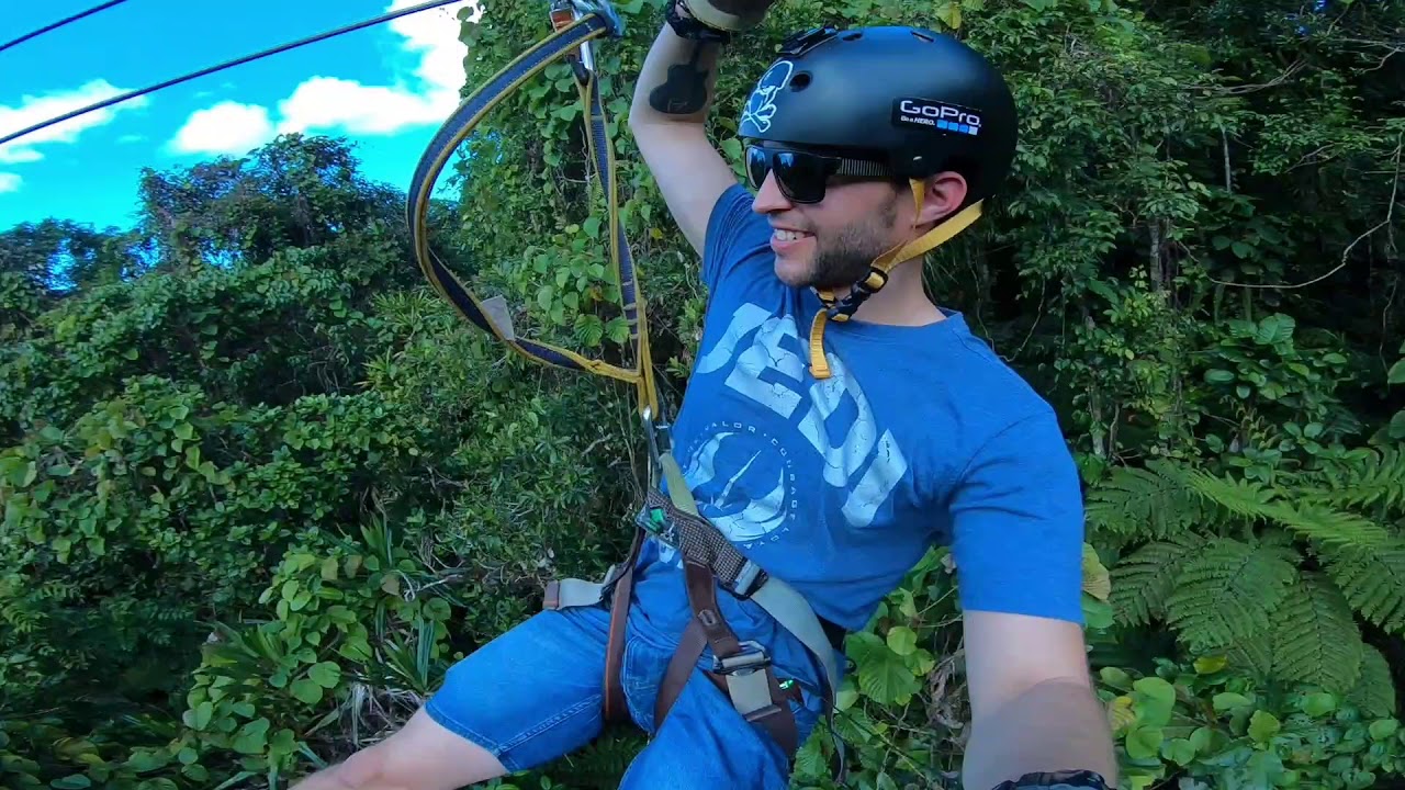Day 4 Suva Zip line - YouTube