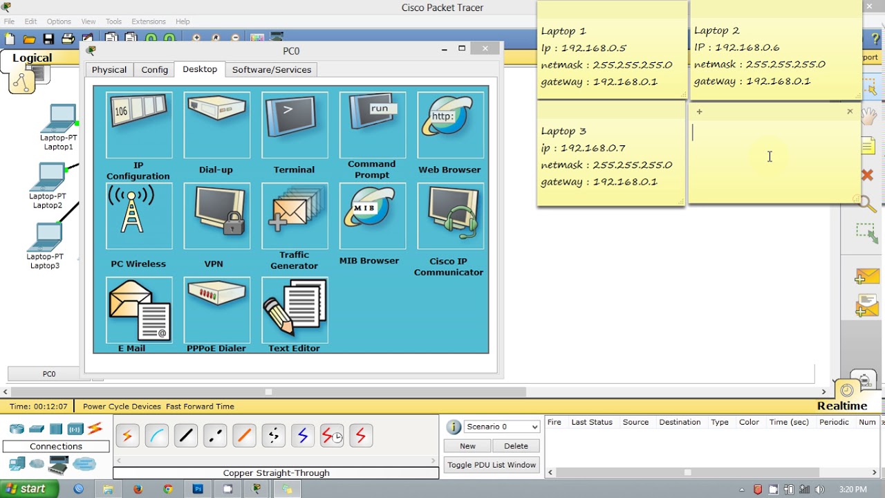 Membuat Simulasi Network Dengan Cisco Packet Tracer by IKMI RISKINA ...