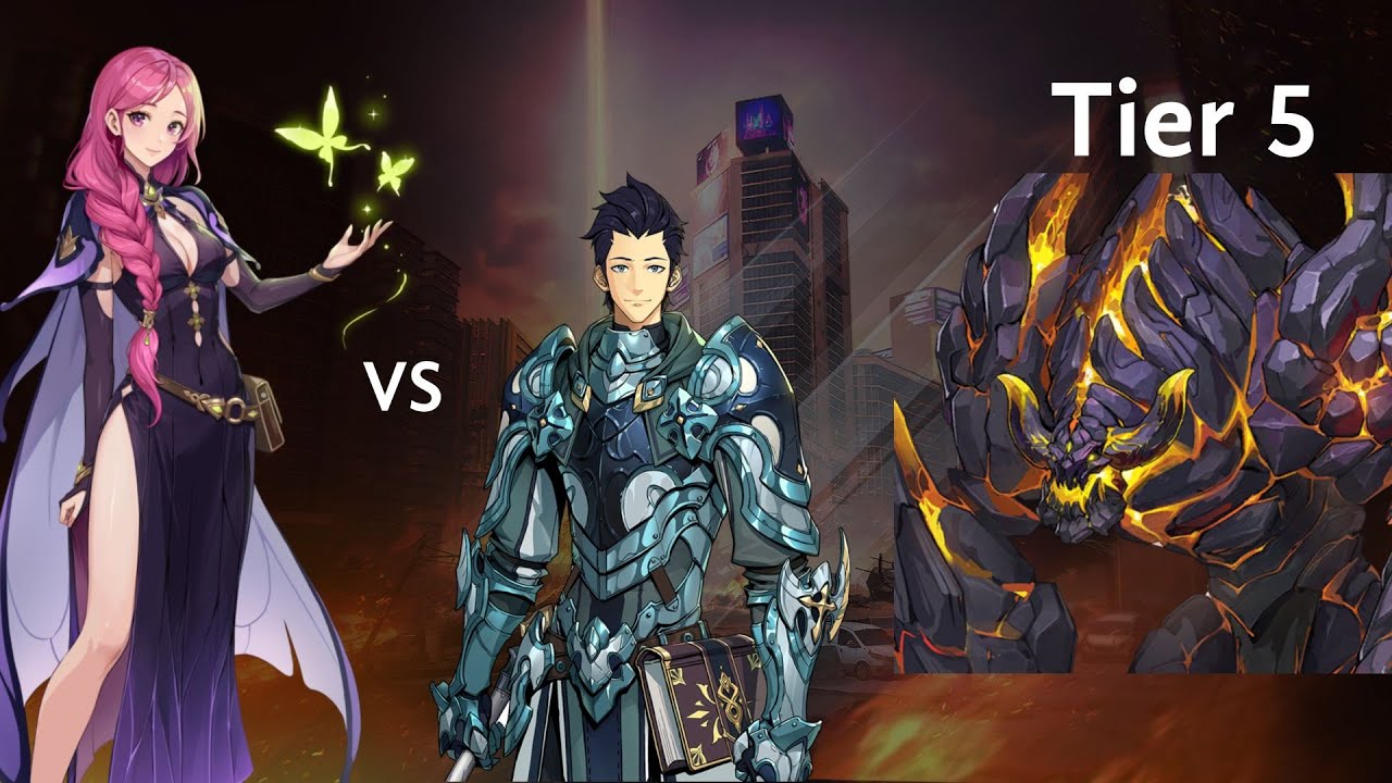 F2P Tier 5 Scorching Lava Stone Encore Dungeon - Solo Leveling Arise ...