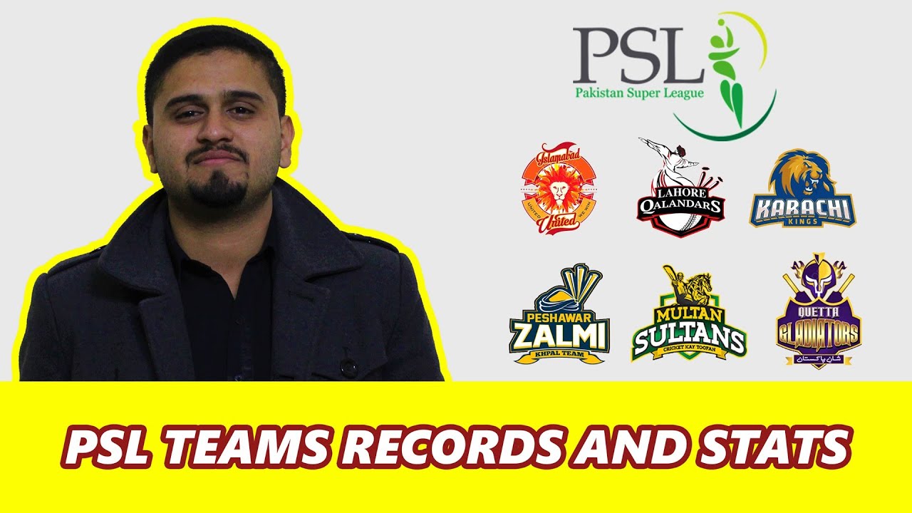 PSL Team Records and Stats | Most number of Wins and Losses? | Highest ...