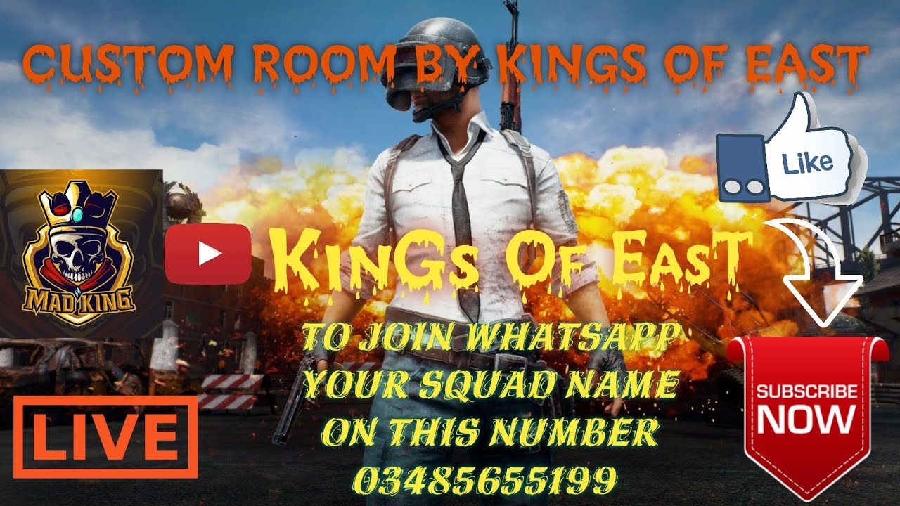 CUSTOM ROOM PUBG | PUBG LIVE | DAILY MATCH 30 JANUARY | ROOM 1 - YouTube