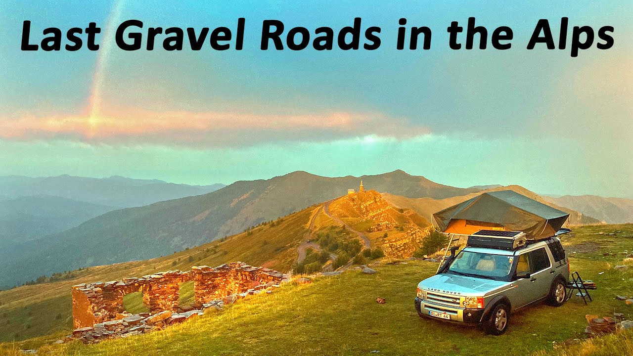 Off-Road Exploring the Alps - Last Legal Gravel Roads - YouTube
