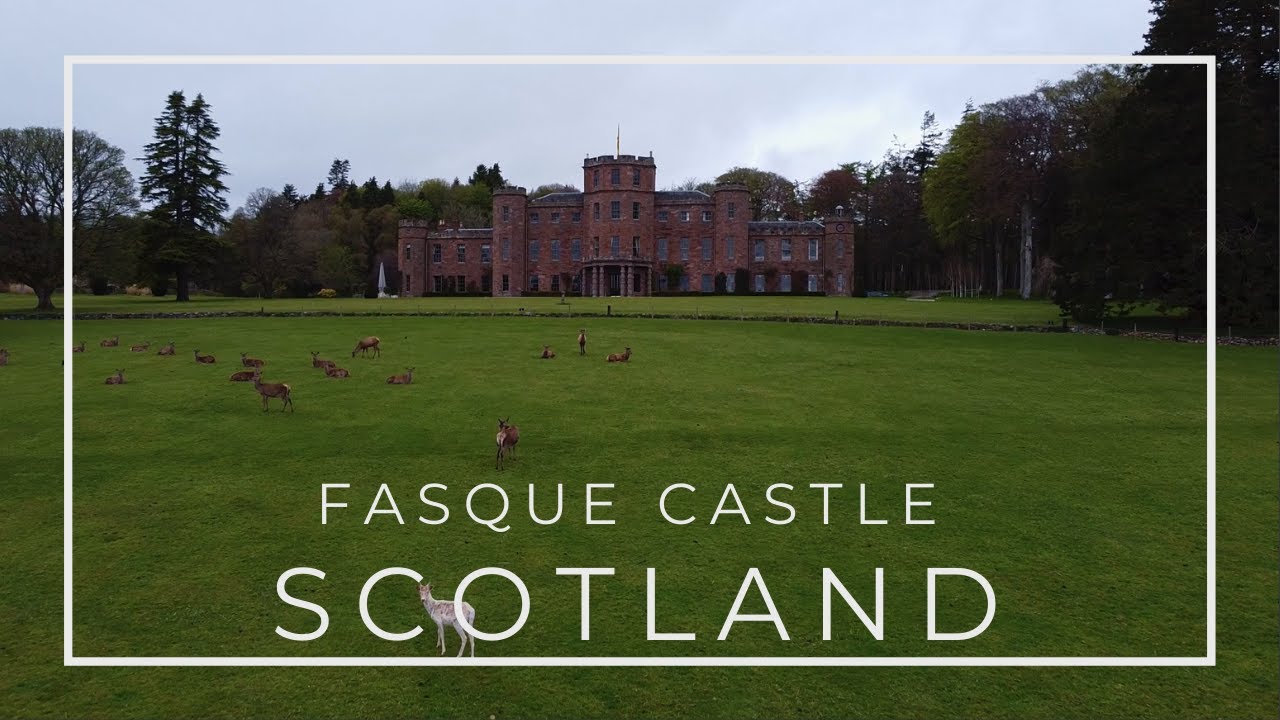 Fasque Castle | Scotland | Drone Footage - YouTube