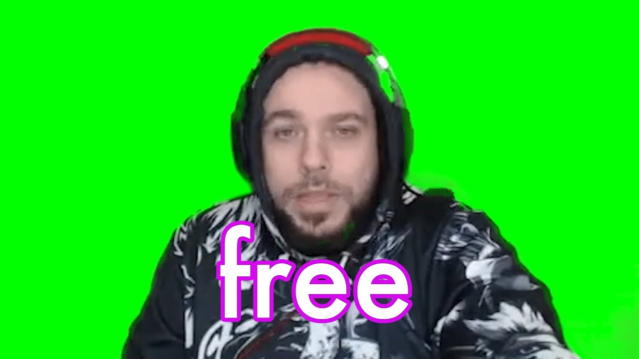 STREAMER DEJA DE REACCIONAR Green Screen para MEMES (el tipo es FYD ...