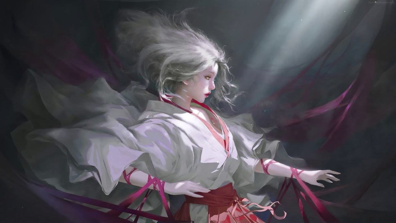 Red Ribbon Lady Live Wallpaper | Xanh Share ♥ - YouTube