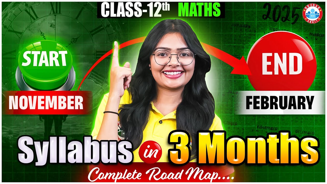 Class 12 Maths Syllabus in 3 Months | Complete Roadmap for UP Board ...