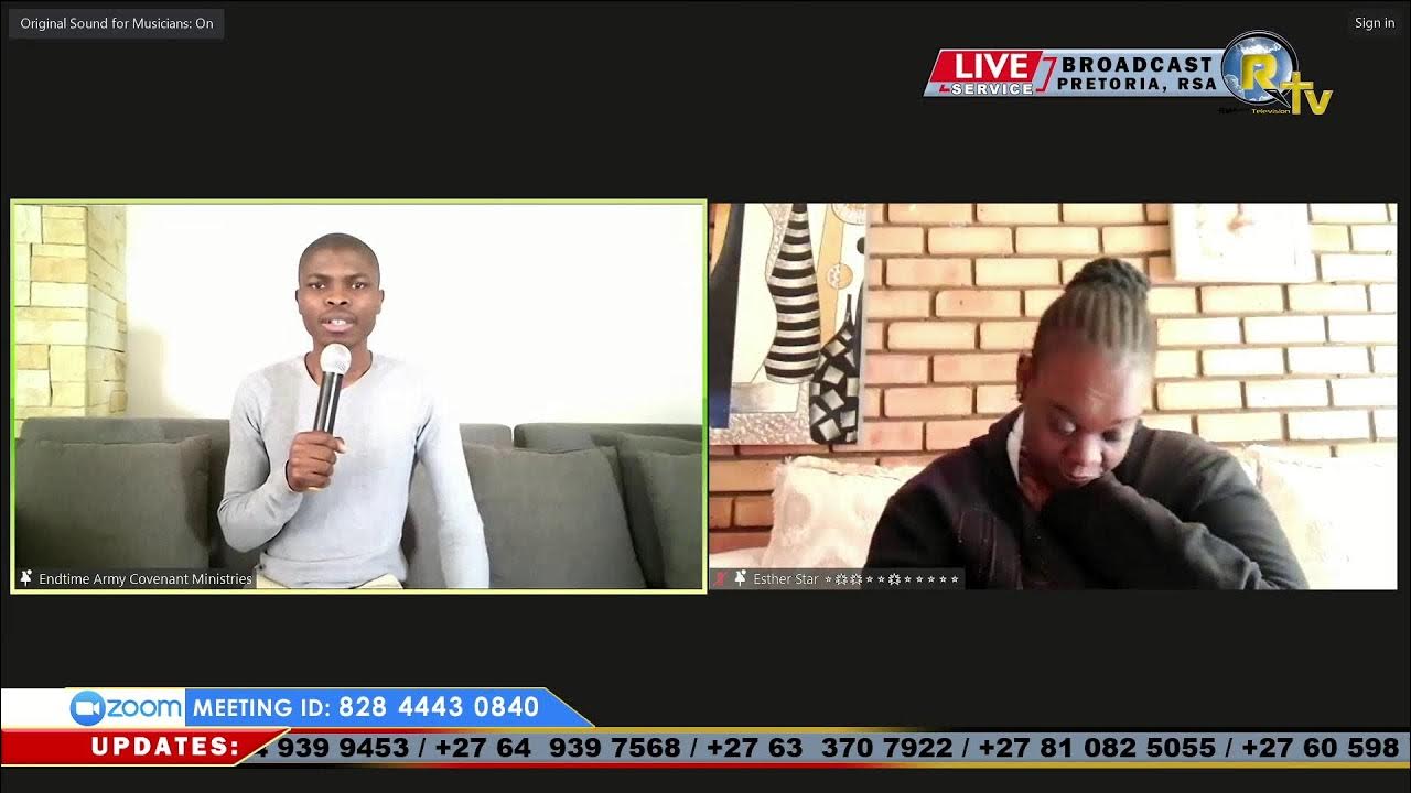 15 AUGUST 2023 TUESDAY LIVE BROADCAST SERVICE WITH PROF. LESEGO DANIEL AND SONS PART 1 - YouTube