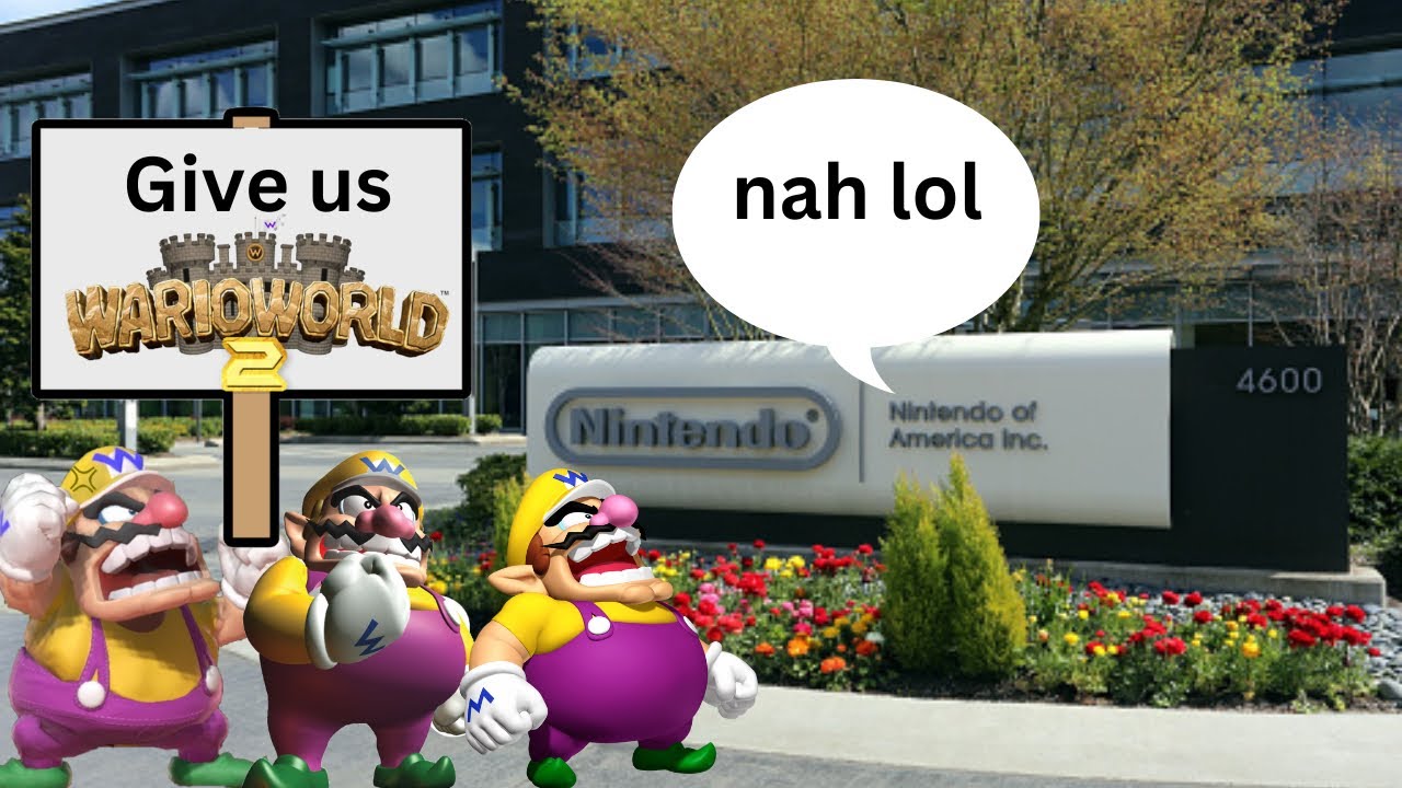 The Wario’s Boycott Nintendo HQ - YouTube