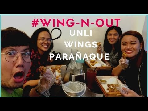 WING-N-OUT UNLI WINGS PARAÑAQUE| UNLIMITED CHICKEN WINGS | FOOD TRIP ...