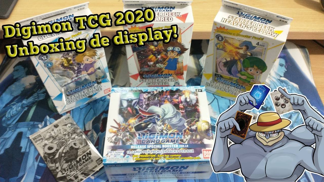 DIGIMON TCG 2020 APERTURA DE DISPLAY | UNBOXING Y VISTAZO - YouTube