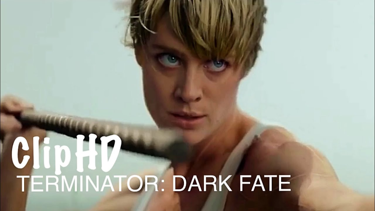 TERMINATOR:Dark Fate || Grace & Dani Chased by Rev-9 Model - YouTube