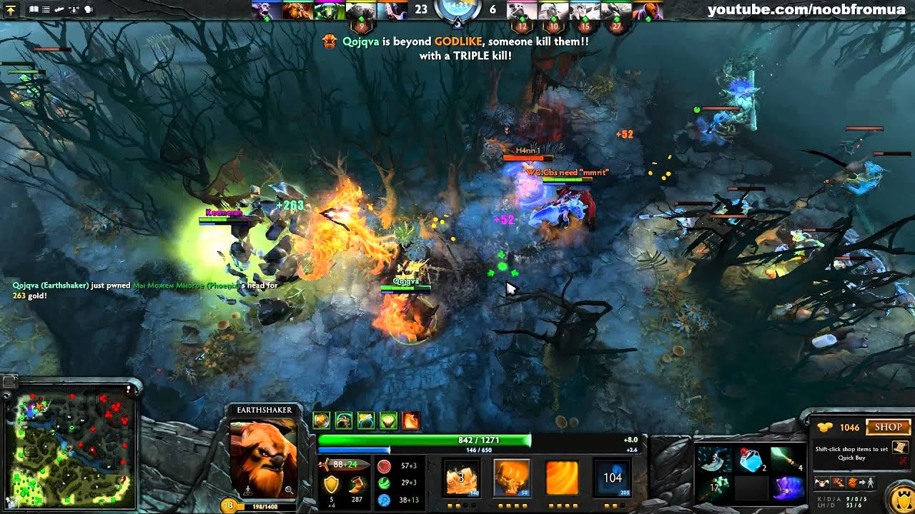Qojqva best Earthshaker in the World Dota 2 - YouTube