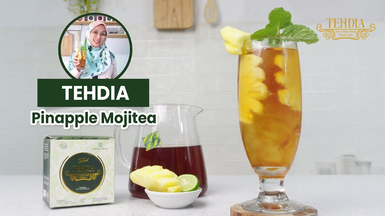 Cuma 1 Lagkah Bikin Minum Kekinian Pineaple Mojitea | Ensiklopedia # ...