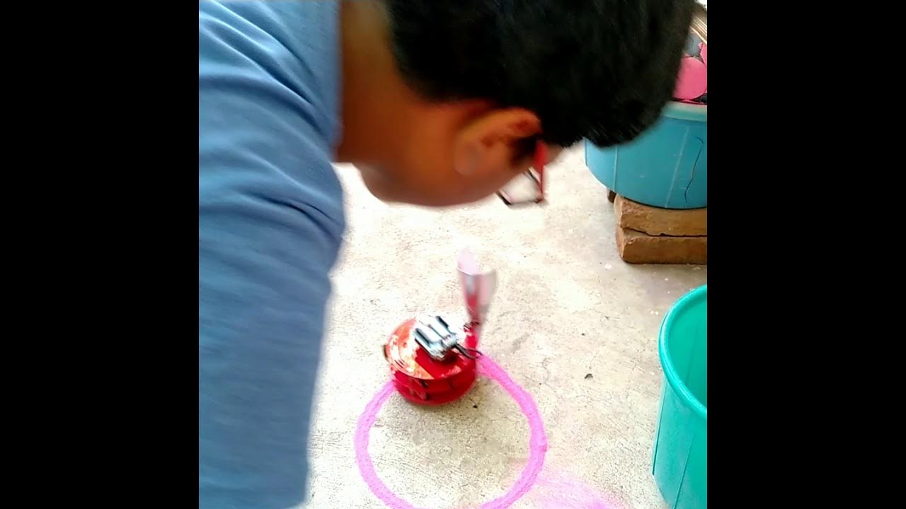 Rangoli Robot for Diwali competition - YouTube