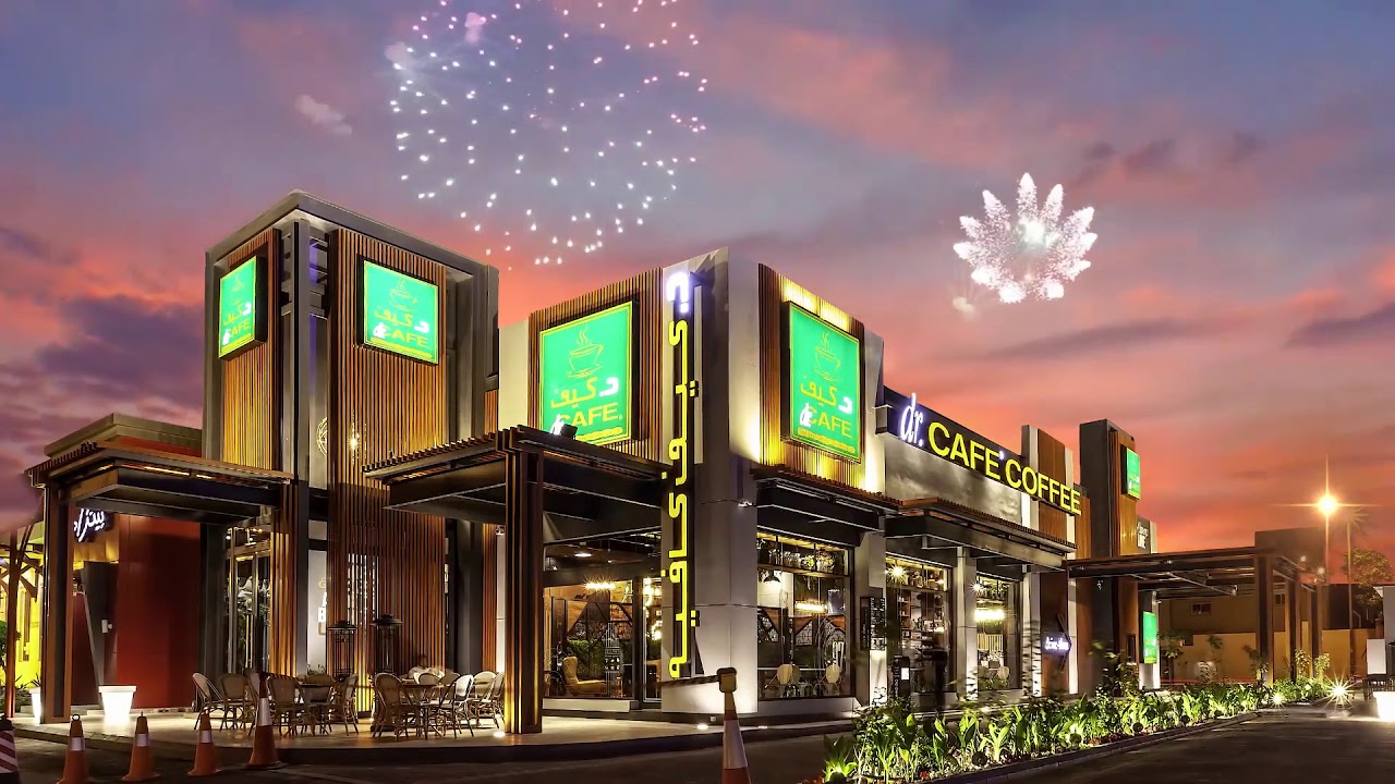 V12 by dr.CAFE COFFEE at King Fahad Road - Riyadh - YouTube