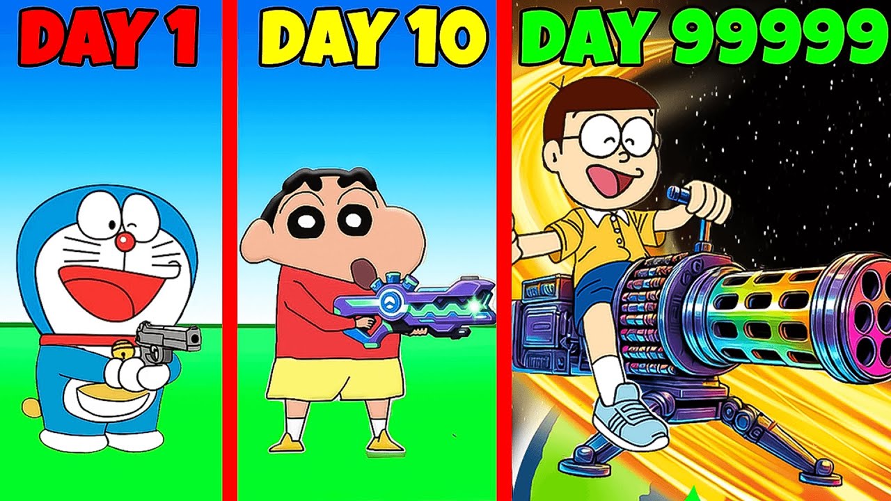 Roblox : But Shinchan Vs Nobita Gun Fight Challenge😱 - YouTube