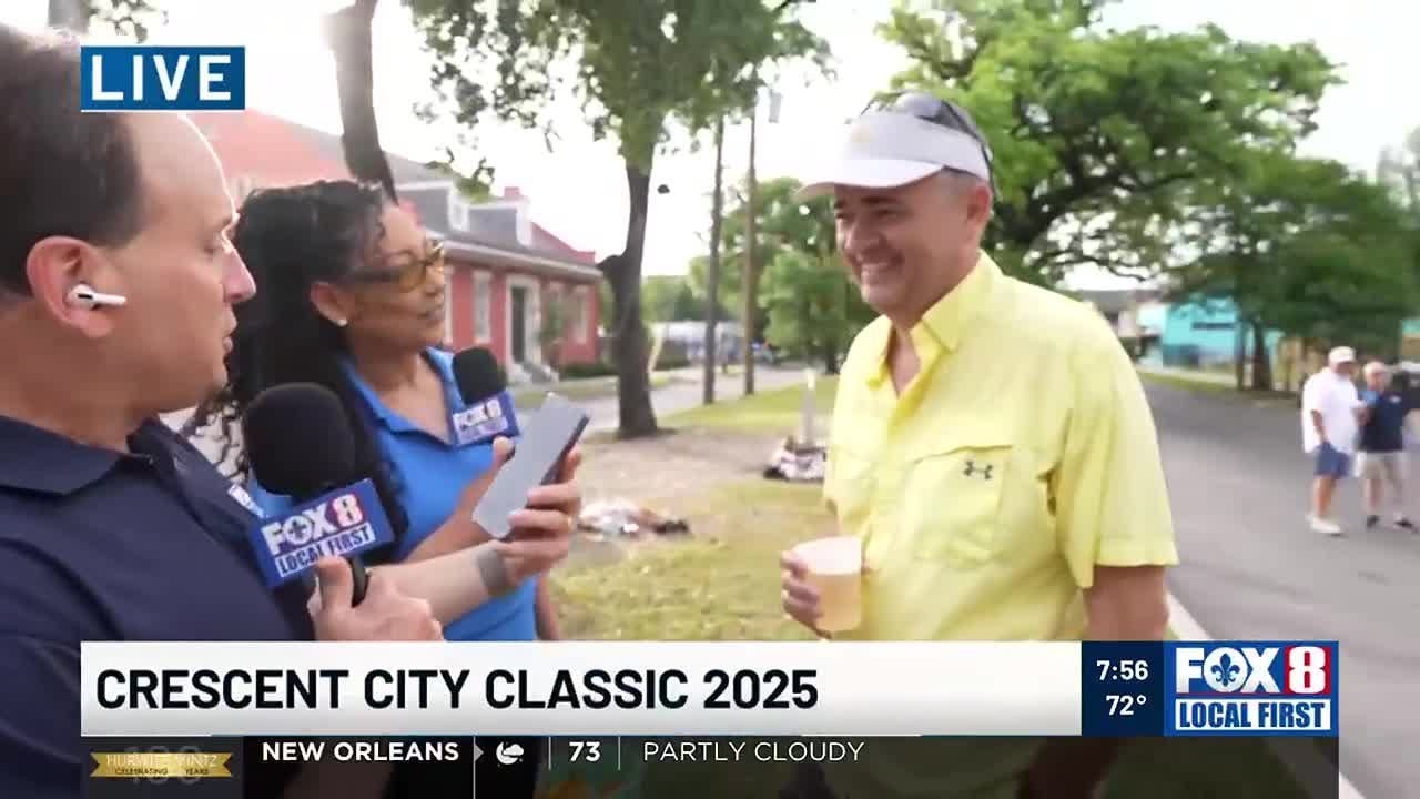 Jefferson Parish Sheriff Joe Lopinto joins Fox 8 at the Crescent City ...