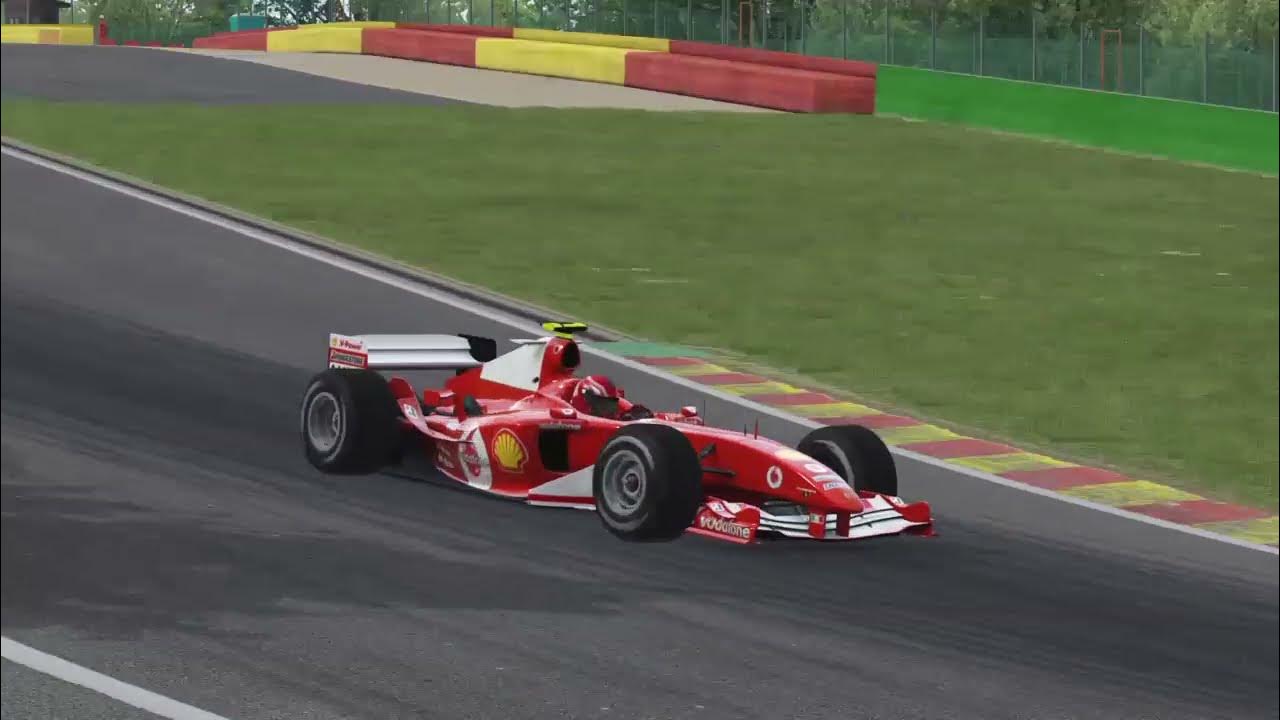 F2004 In Spa Francorchamps | Assetto Corsa Ultimate Edition | PS4 - YouTube