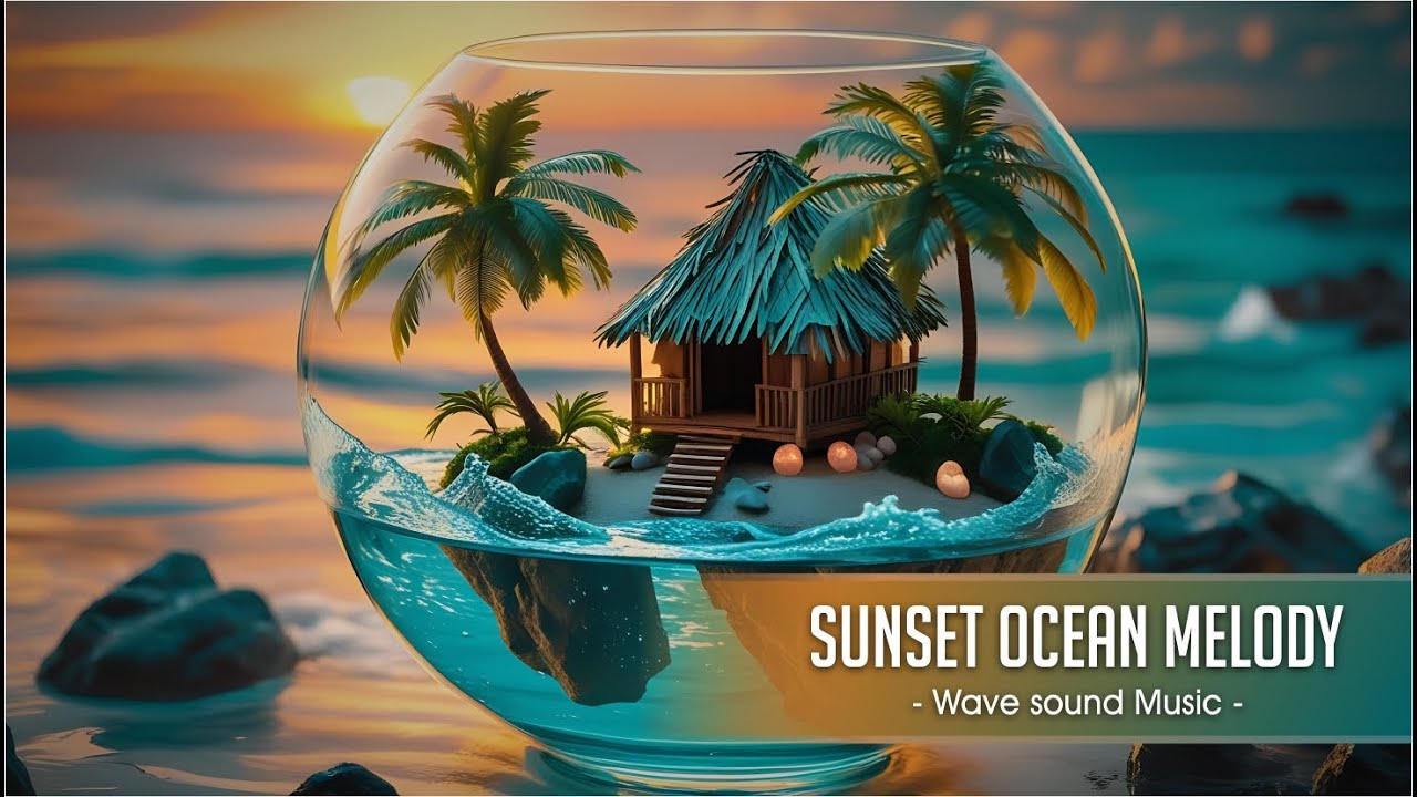 Relaxing Music with Ocean Melody Waves Sound - Deep Sleep Music ...