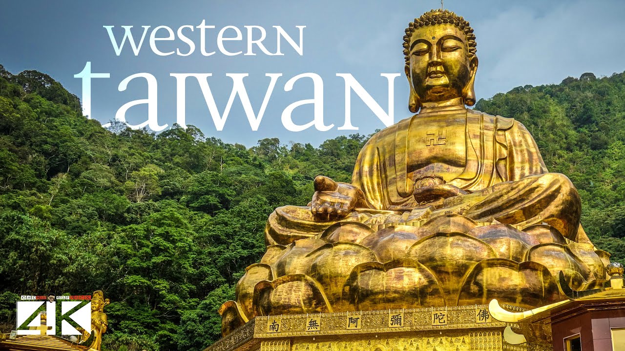 【4K】🇹🇼 The Nature of Western Taiwan from Above 🔥 TAIWAN 🔥 Cinematic ...