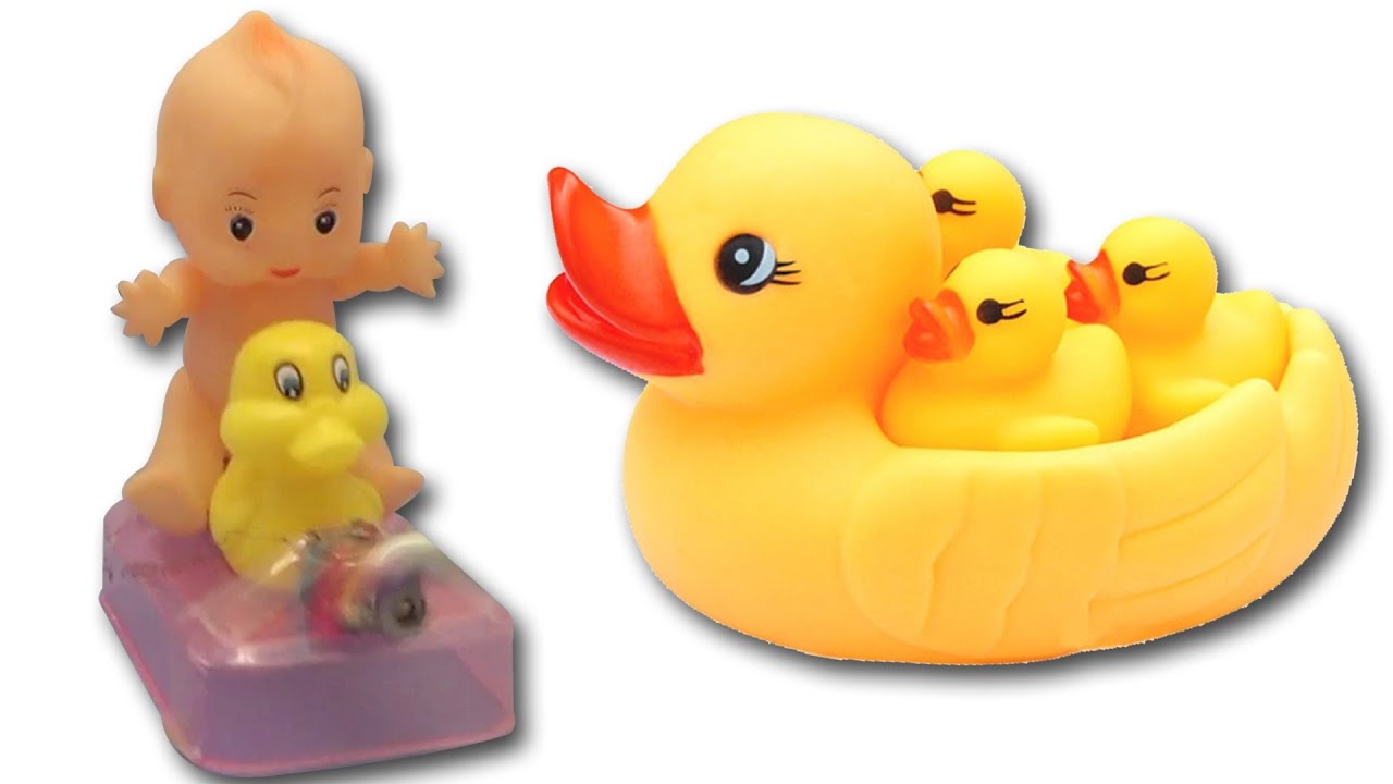 Baby Doll Playing with Duck, Learn Abc Song for Kids, Baby Play Videos ...