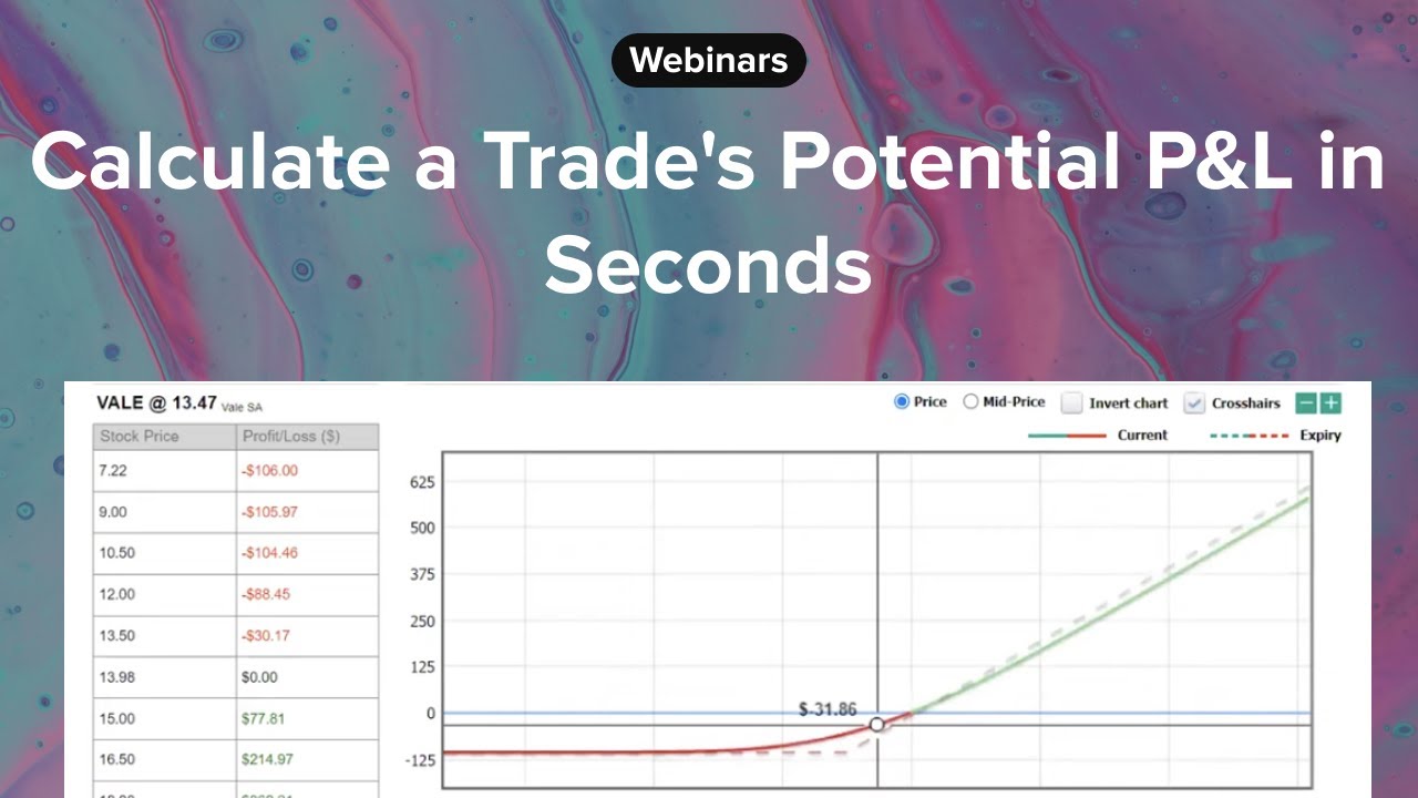 Calculate Potential Risk and Reward with the IVolLive Profit and Loss ...