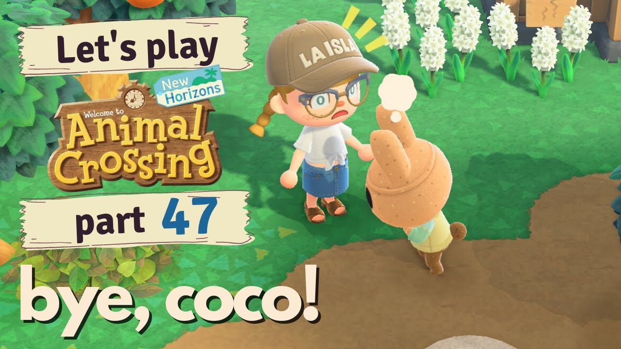bye, coco! ~ Animal Crossing New Horizons: part 47 - YouTube