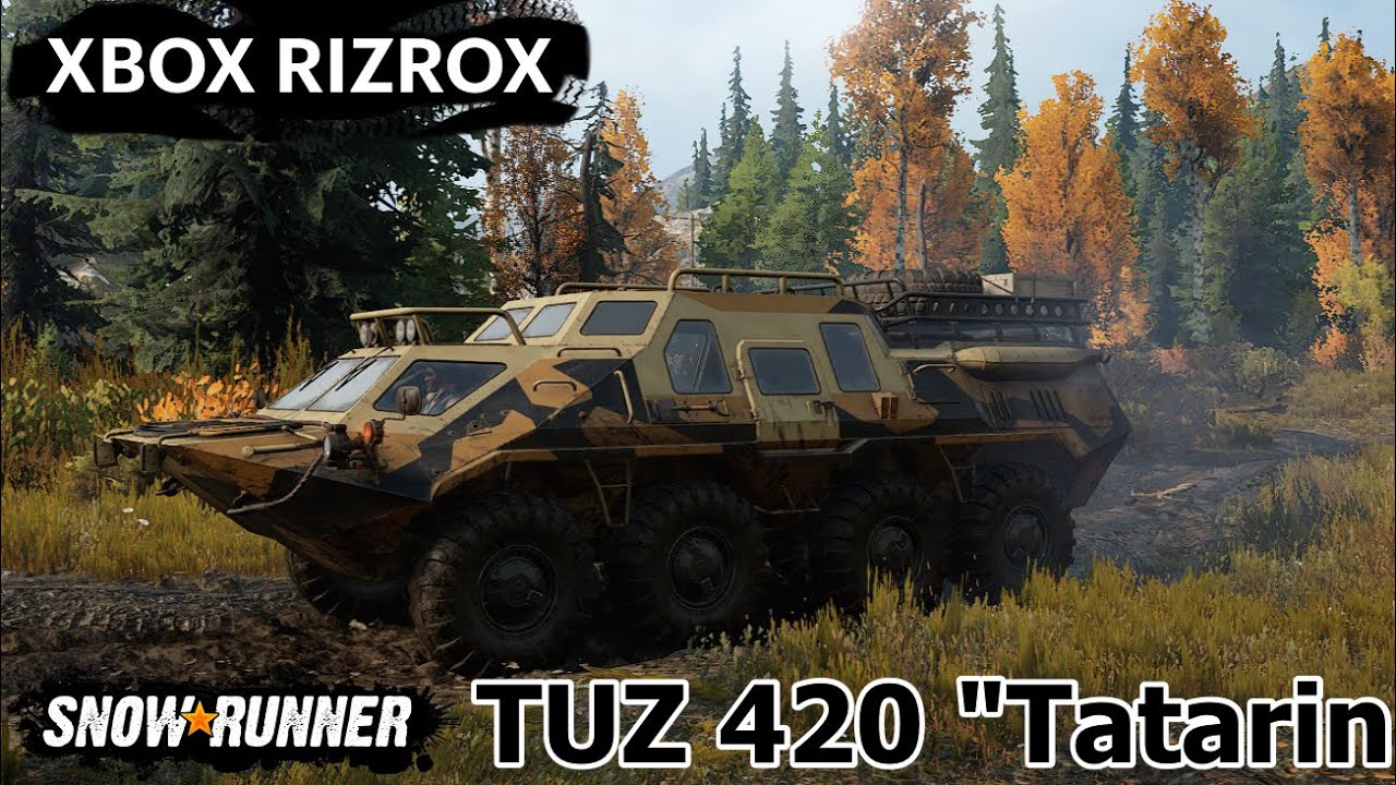 Snowrunner TUZ 420 "Tatarin i test Michigan 🇵🇱 - YouTube