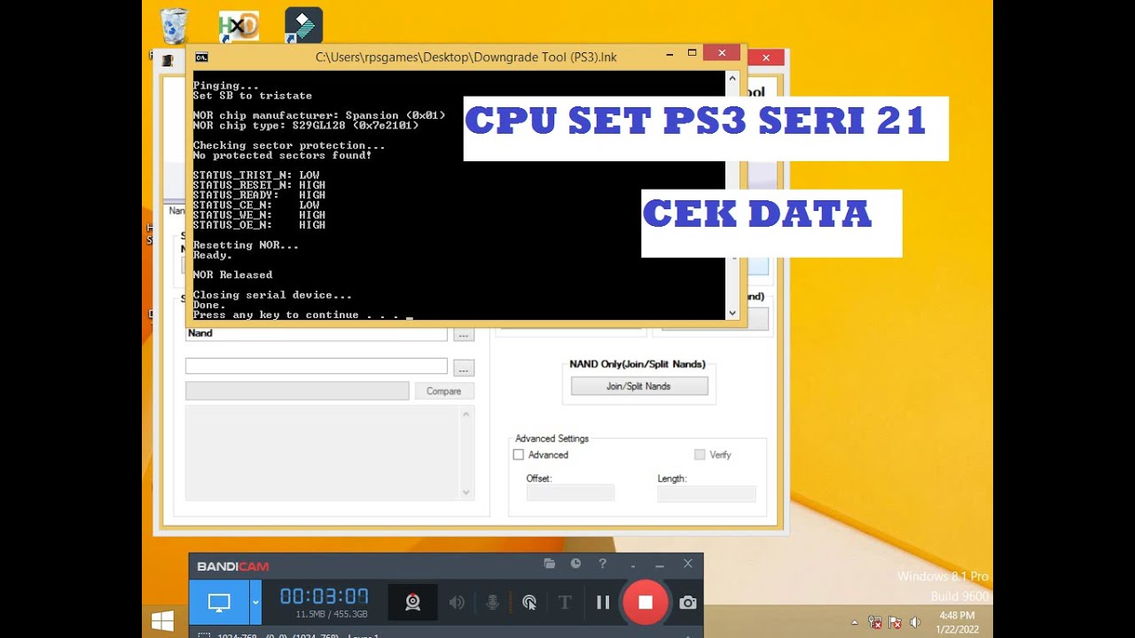 ic cpu set ps3 seri 21xx cellbe nor syscon #52 - YouTube