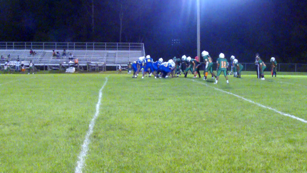 Jamarcus Jackson #8 Lb/RB Jefferson Co Jr High & 7yd run Vs Wilkerson ...