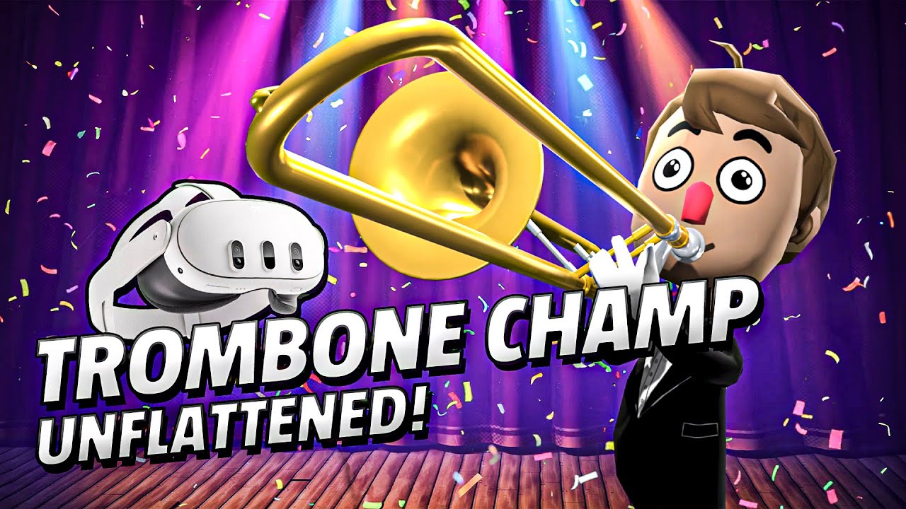Trombone Champ: Unflattened! - Meta Quest 3 Gameplay | First Minutes ...