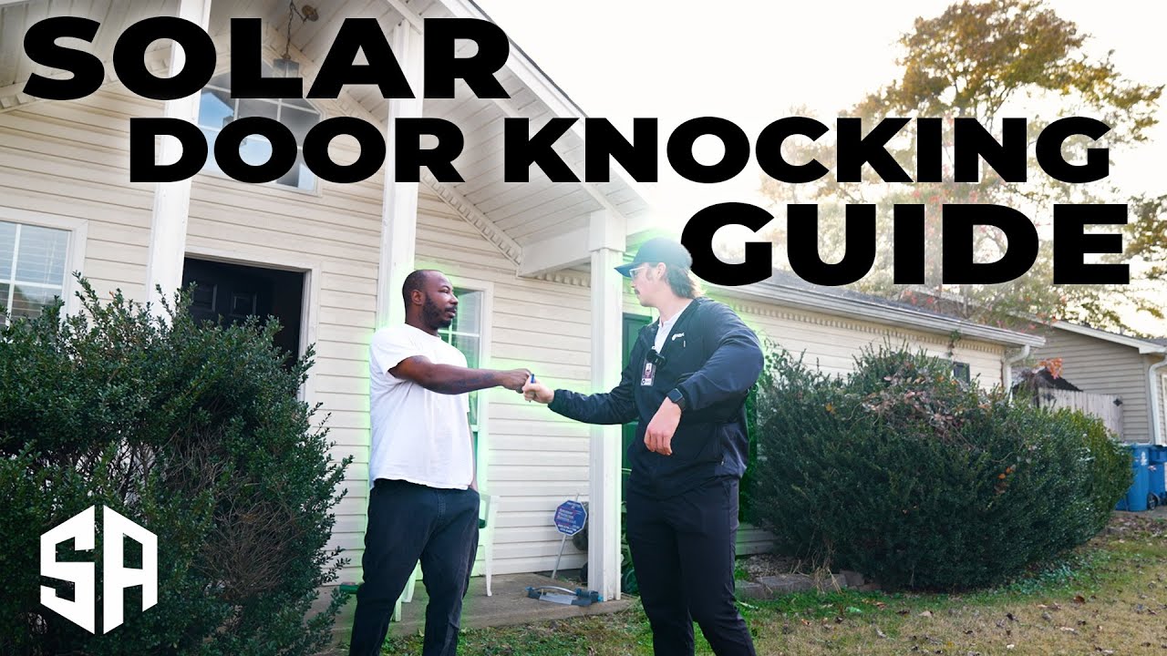 The Best Tips for Selling Solar Door to Door - Live In Field Solar ...