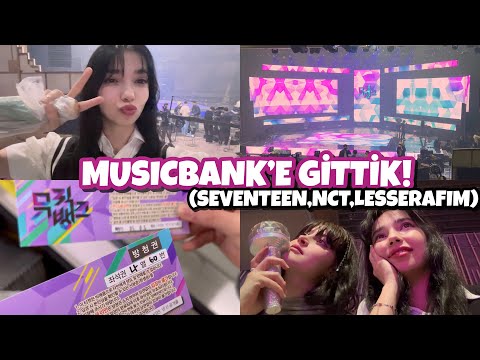 [VLOG11] MUSICBANK İZLEMEK! Performanslar Nasıldı?? Lesserafim, Seventeen, NCT, BTOB..!