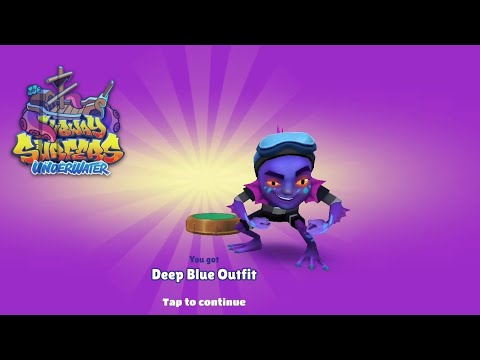 Subway Surfers Underwater 2023 - Noel New Outfit Deep Blue Outfit Unlock - All Unlock Free