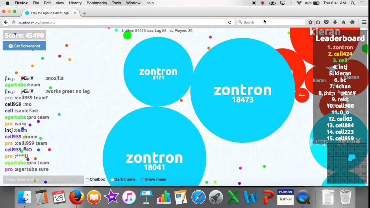 Copy of Agario gameplay #1 - YouTube