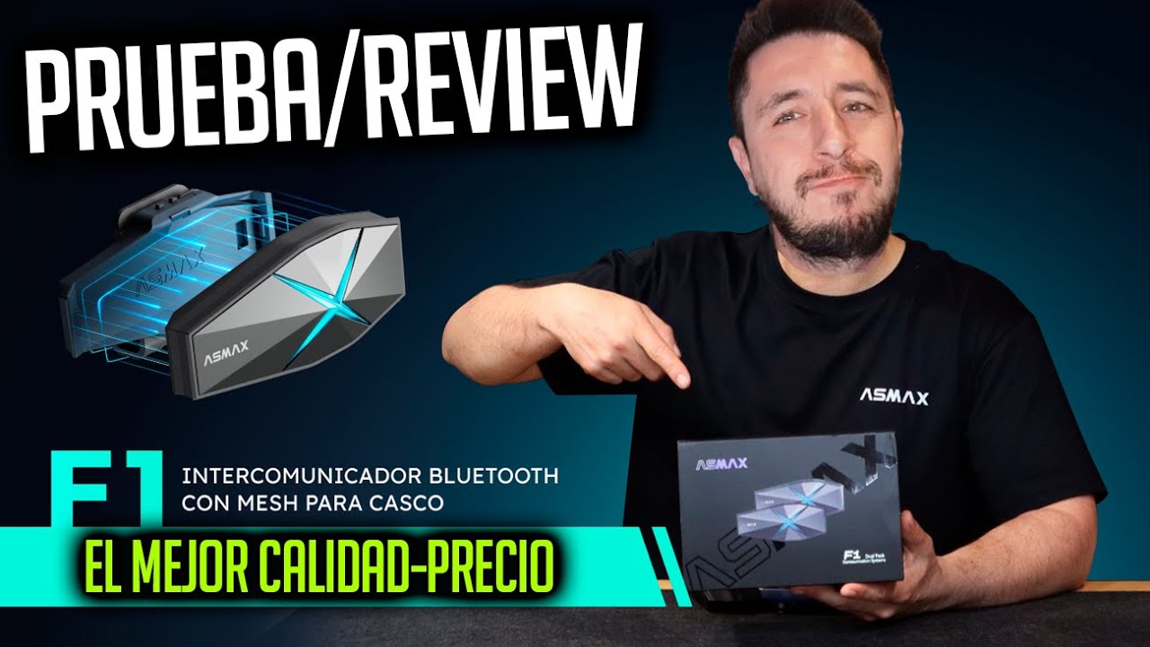 🔊ASMAX F1, los MEJORES intercoms calidad/precio? [PRUEBA/REVIEW] - YouTube