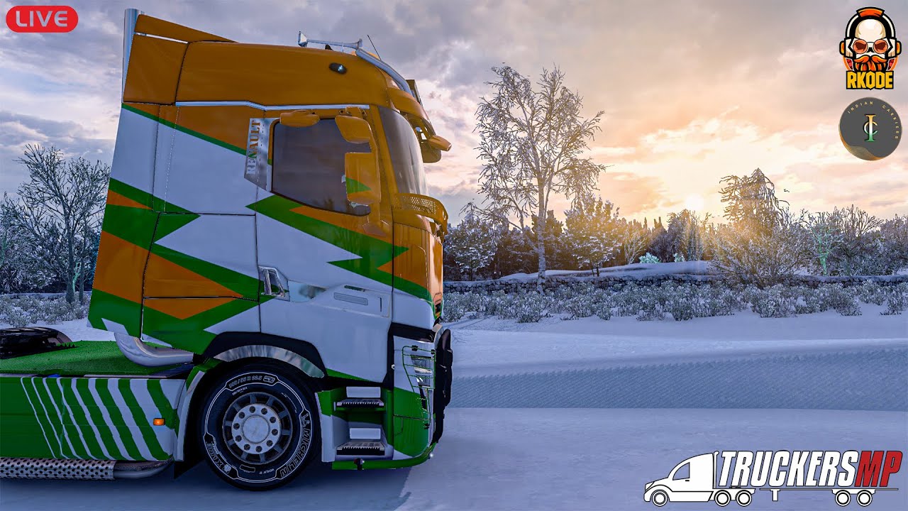 ETS2 Live | TruckersMP Live | Euro Truck Simulator 2 Live | Logitech ...