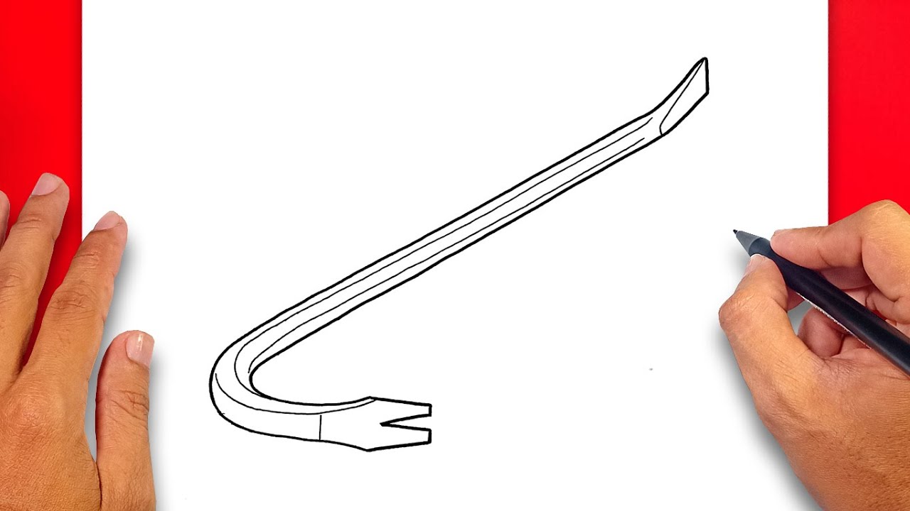 How to draw Crowbar Easy - YouTube
