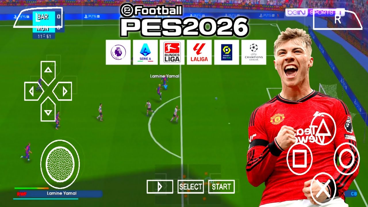 EFOOTBALL PES PPSSPP 2026 | FULL UPDATE TRANSFER | KITS 25/26 SEASON ...