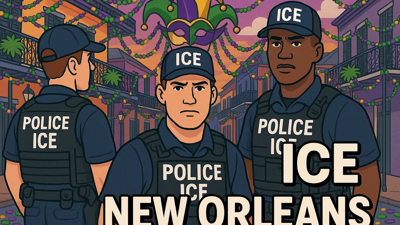 ICE Agents now in New Orleans | “Operation Swamp Sweep” - YouTube