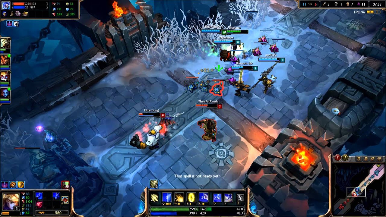 【LOL】ARAM Ezreal GamePlay【釈迦】 - YouTube