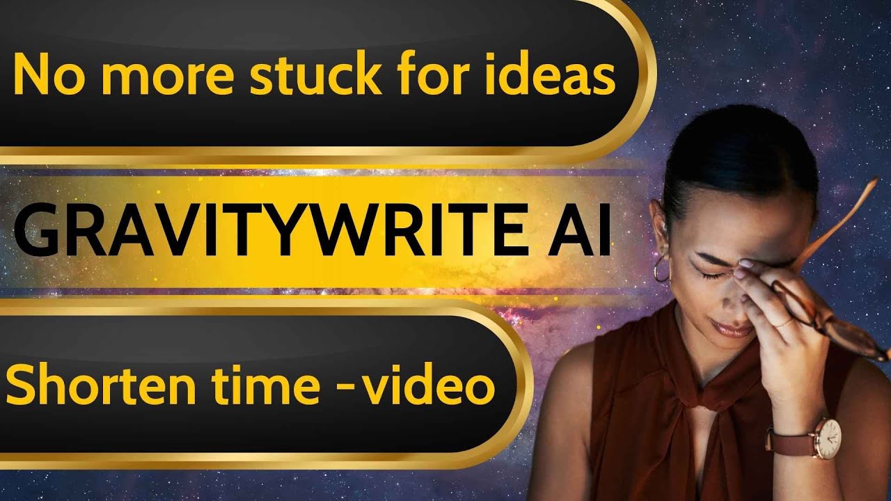 GravityWrite AI Guide: Master Content Creation in 5 Minutes - YouTube