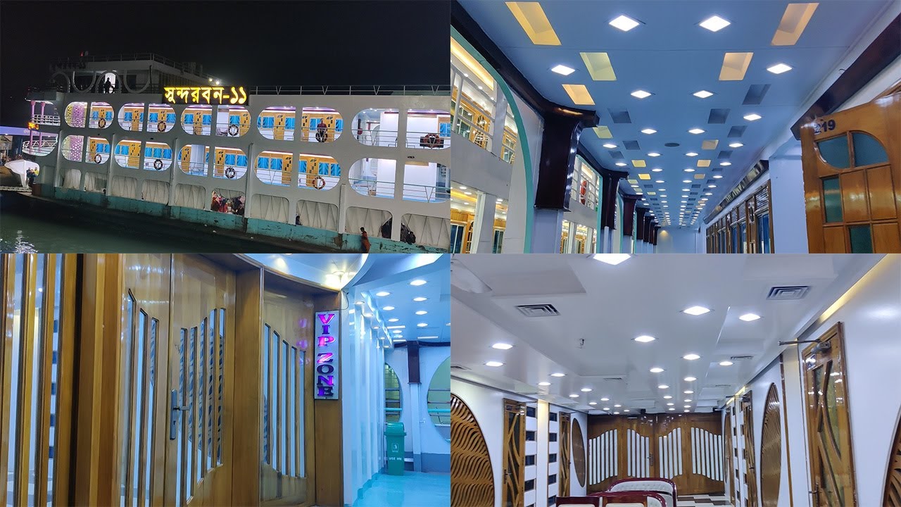 sundarban 11 launch full interior || Luxurious vip cabin - YouTube