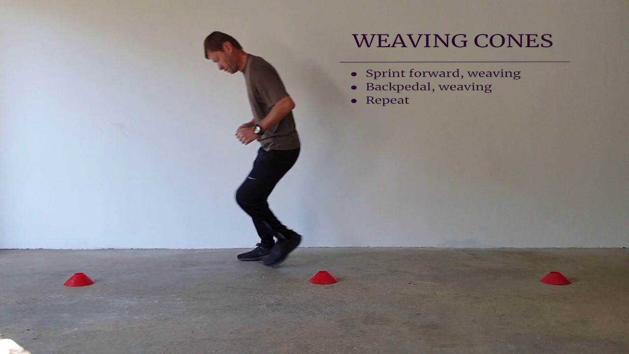Agility Training / Weaving Cones - YouTube