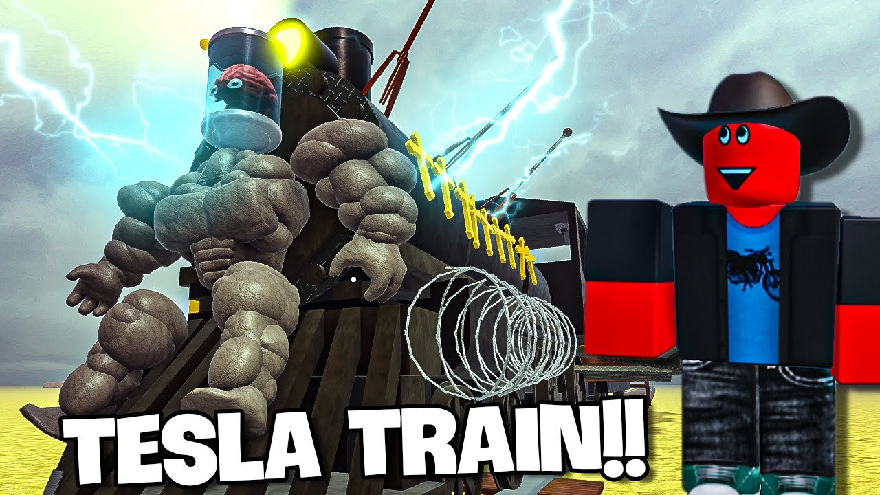 I Built a Tesla Train in Dead Rails - YouTube